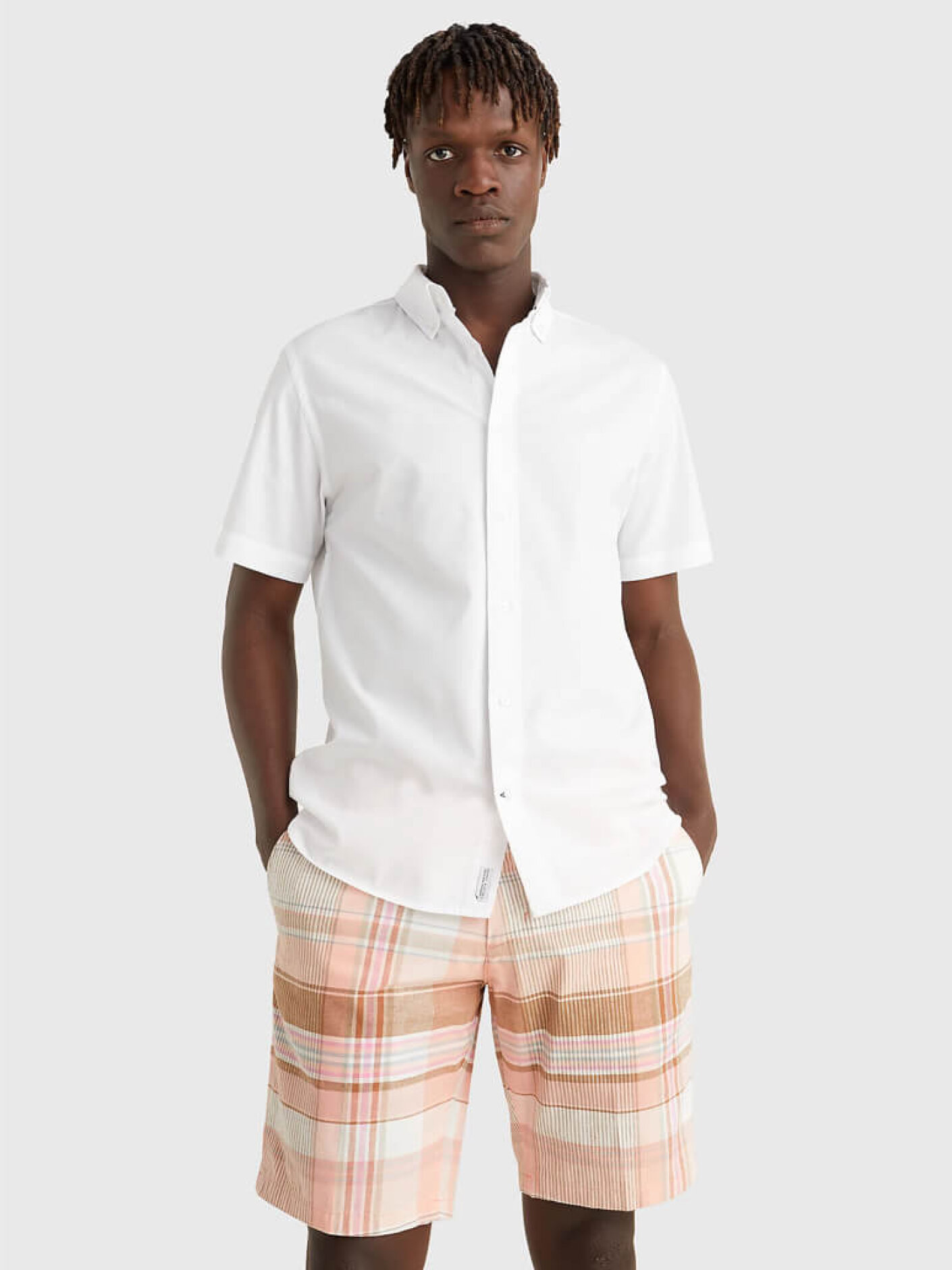 Svane Kerteminde - Skjorter - Men - TOMMY HILFIGER - Natural Soft Poplin